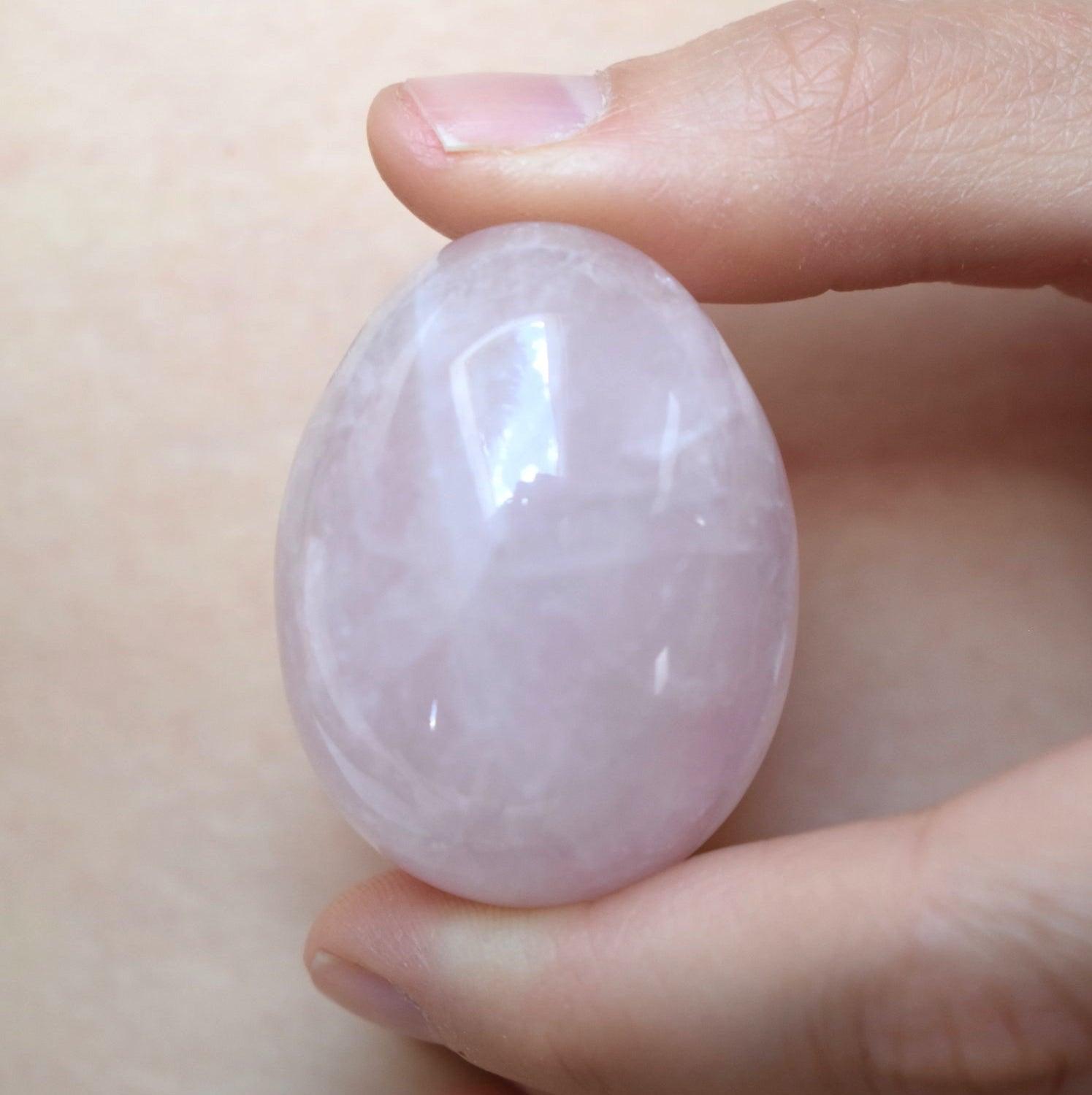 Rose Quartz Yoni Egg (GIA Certified) - WAANDS™